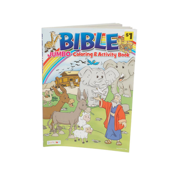 Bible Jumbo Colouring & Activities Book – Shock 'N' Stock